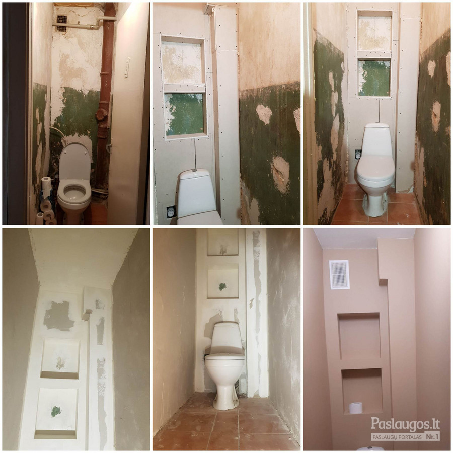 Martynas Mažonas Panevėžio rajonas Sienu Glaistymas ir dažymas, Gkp ...