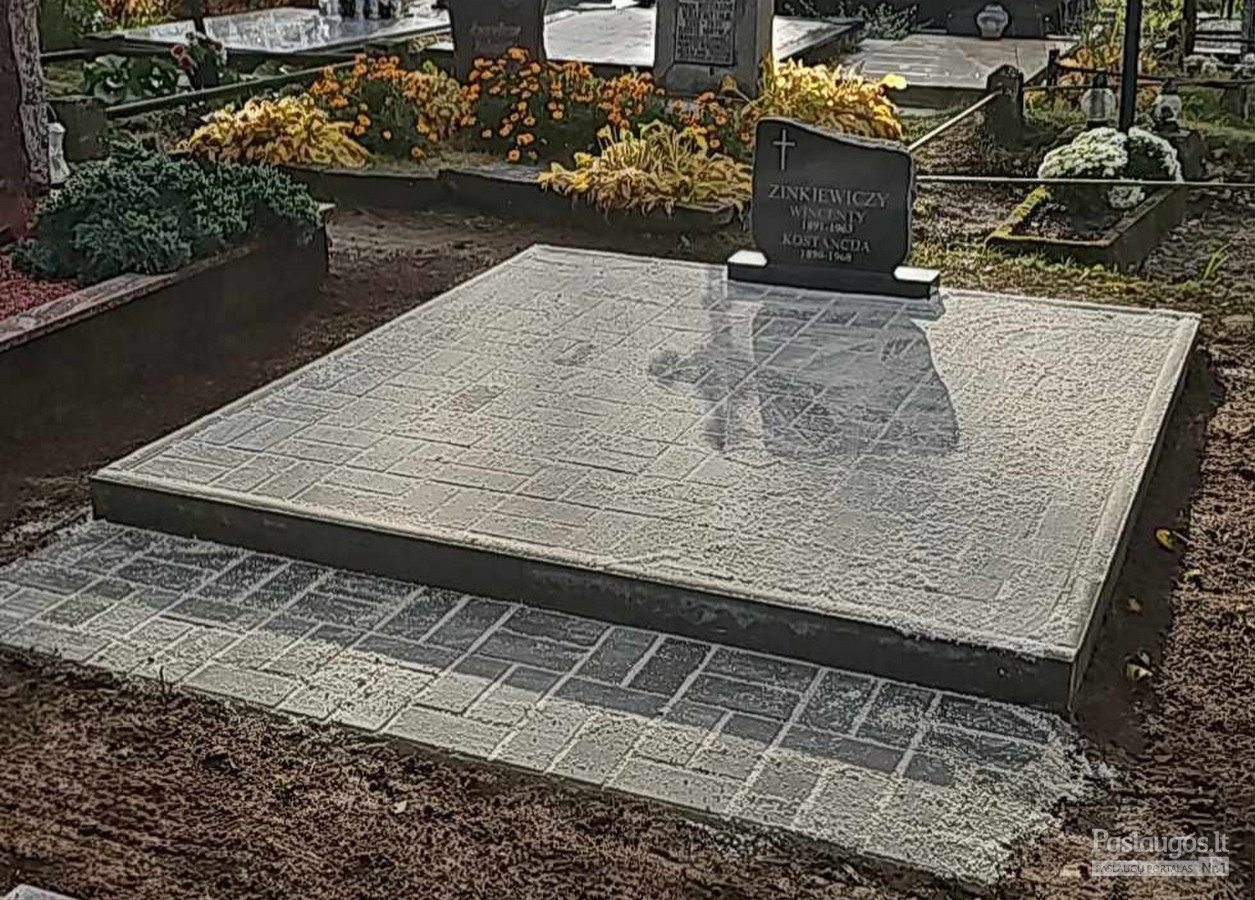 Kapaviečių įrengimas Molėtų rajonas Paminklai ir kiti akmens gaminiai ...