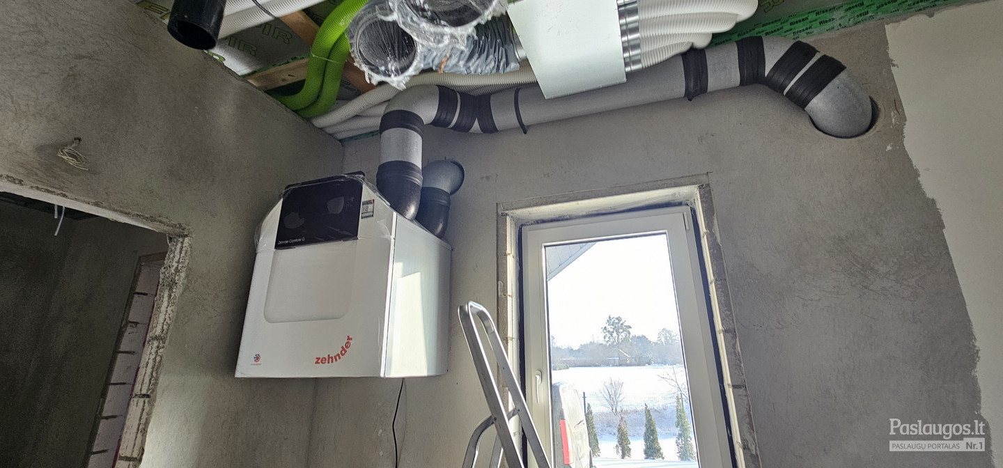 Edvinas Kaunas Šyldimo,vėdinimo ir oro kondicionavimo darbai. Darbų pavyzdžių galerija ID 3216234