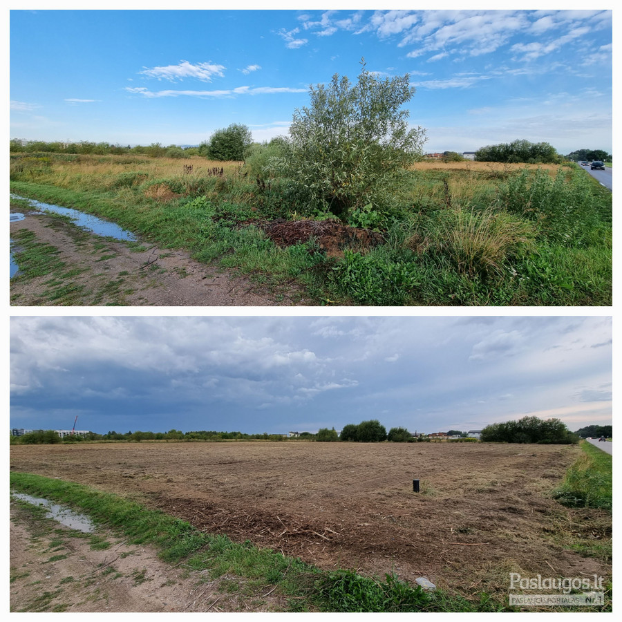 UAB Bekruma Kaunas Apleistų sklypų tvarkymas, augmenijos mulčiavimas ...