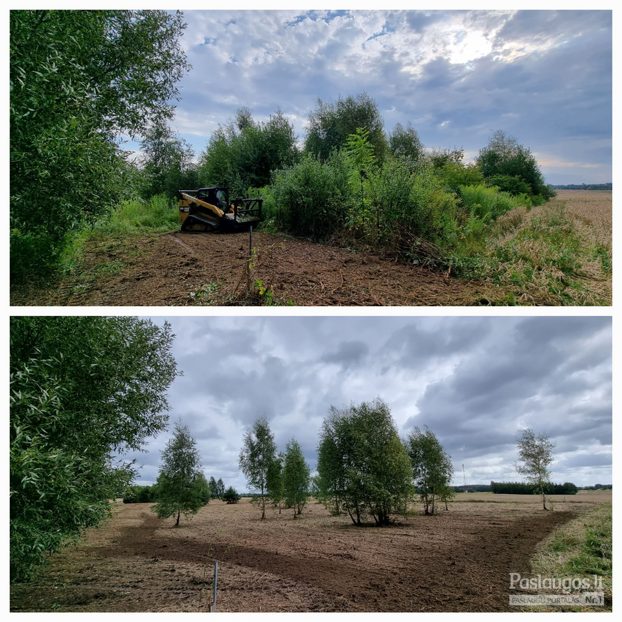 UAB Bekruma Kaunas Apleistų sklypų tvarkymas, augmenijos mulčiavimas ...