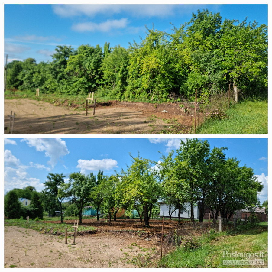UAB Bekruma Kaunas Apleistų sklypų tvarkymas, augmenijos mulčiavimas ...