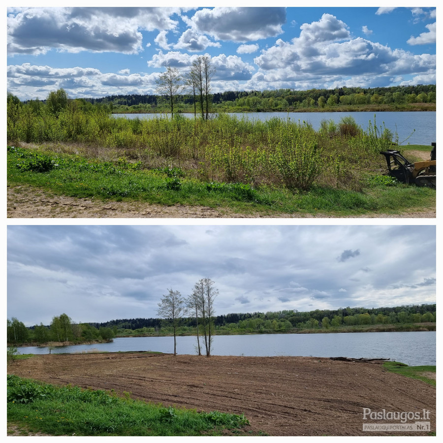 UAB Bekruma Kaunas Apleistų sklypų tvarkymas, augmenijos mulčiavimas ...