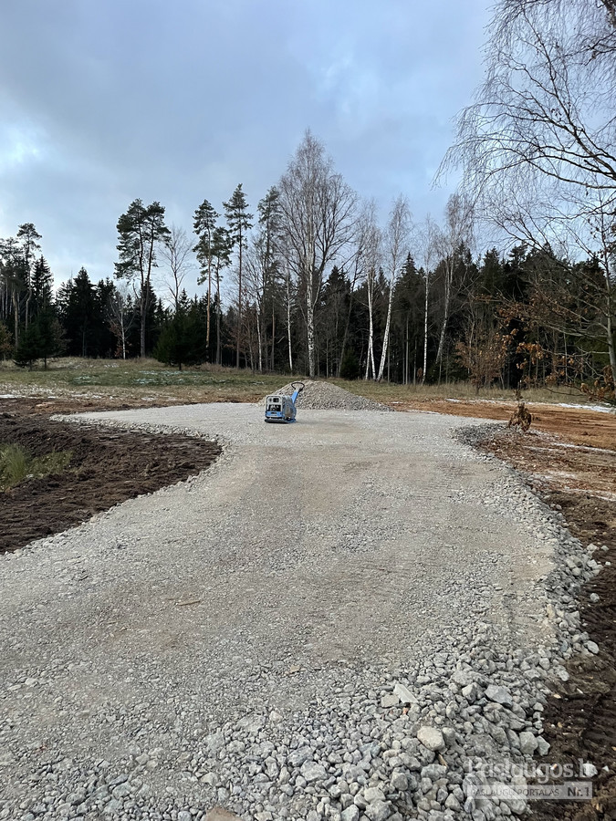 Kelio darbai Stanvista Vilnius Kelių, įvažiavimų, aikštelių įrengimas ...