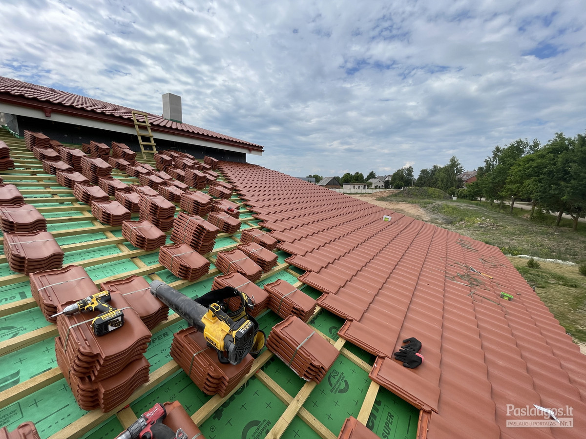 MB T.T. Statyba Šiauliai Stogai , karkasiniai pastatai , ventiliuojami ...