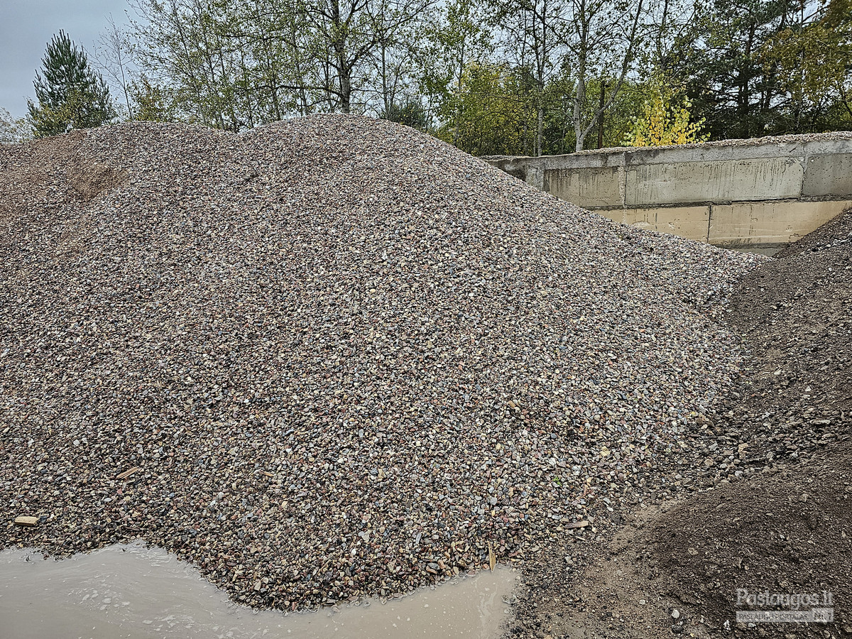 Smėlis Žvyras Asfaltas Juodžemis Gruntas sklypo pakelimui - Vilnius ...