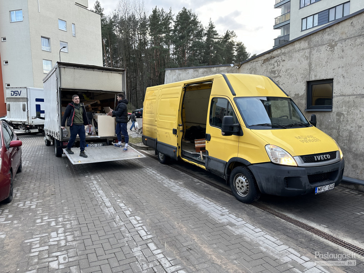 MB ,,2 Draugai veža" Vilnius 24/7 Perkraustymo paslaugos, baldų ...