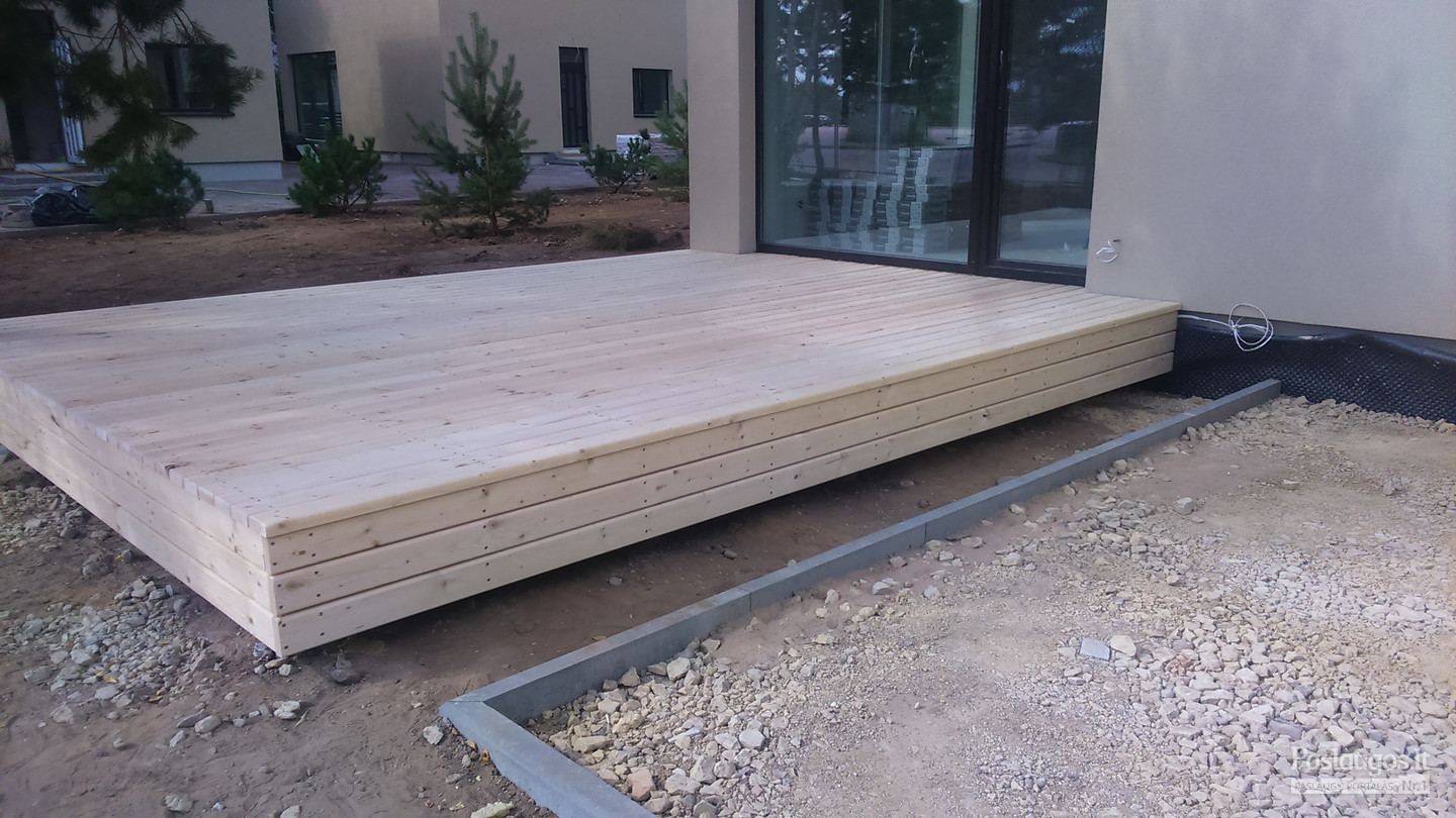 Terasų įrengimas, tvoros, stoginės, kiti medienos darbai - Vilnius ...