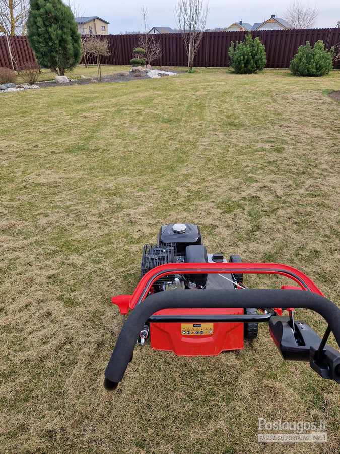 Aplinkos, želdinių tvarkymo darbai Panevėžys Aplinkos priežiūra, vejos įrengimas, aeravimas ...