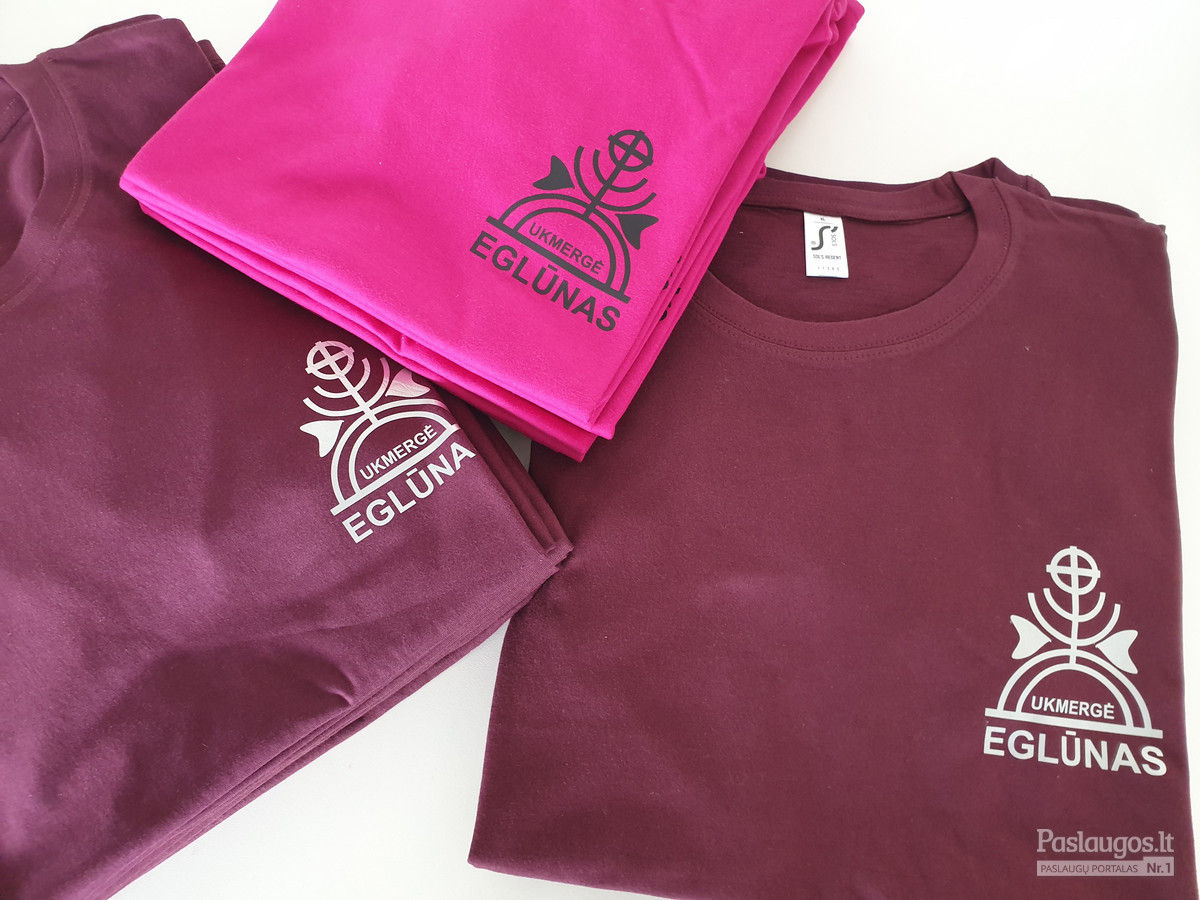 UAB "Agrava" Kauno rajonas Spauda ant marškinėlių, džemperių, kepurėlių ...