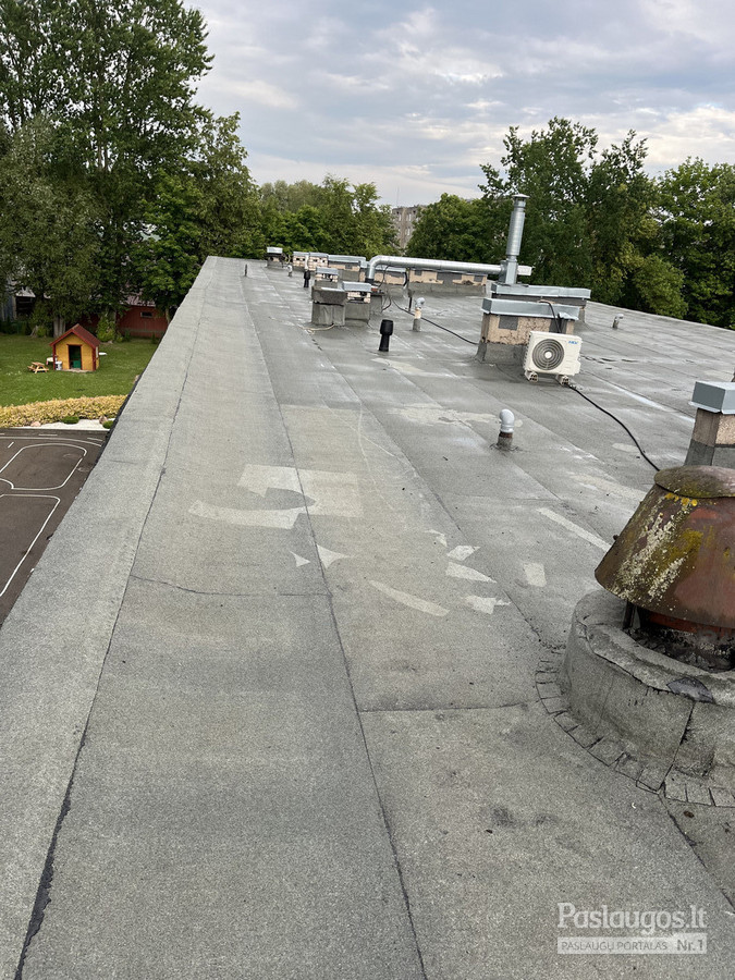 Plokščių stogų dengimas prilydoma danga - Panevėžys / Gsworkslt ...