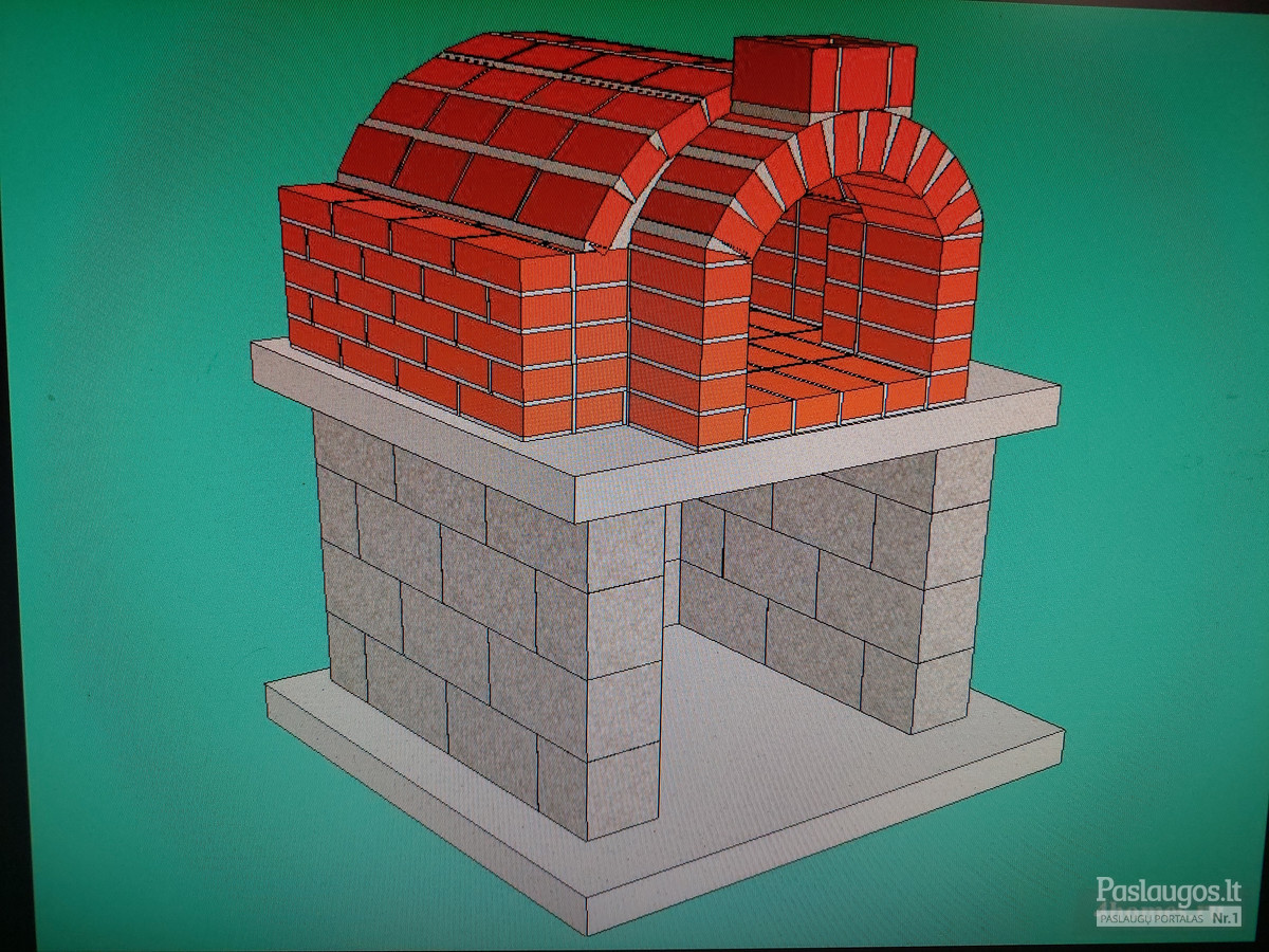 Ei.Lin. Jonavos rajonas Šildymas- židiniais, krosnimis, lauko židiniai ir netik ! Darbų ...