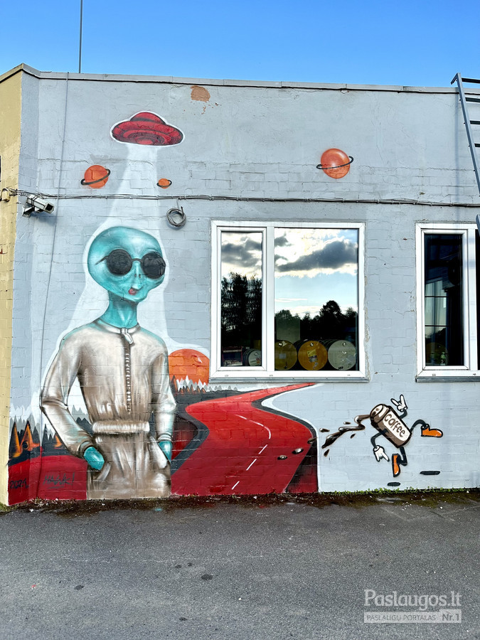 Rinalds Vanadzins Vilnius Graffiti, street art, mural art. Darbų ...
