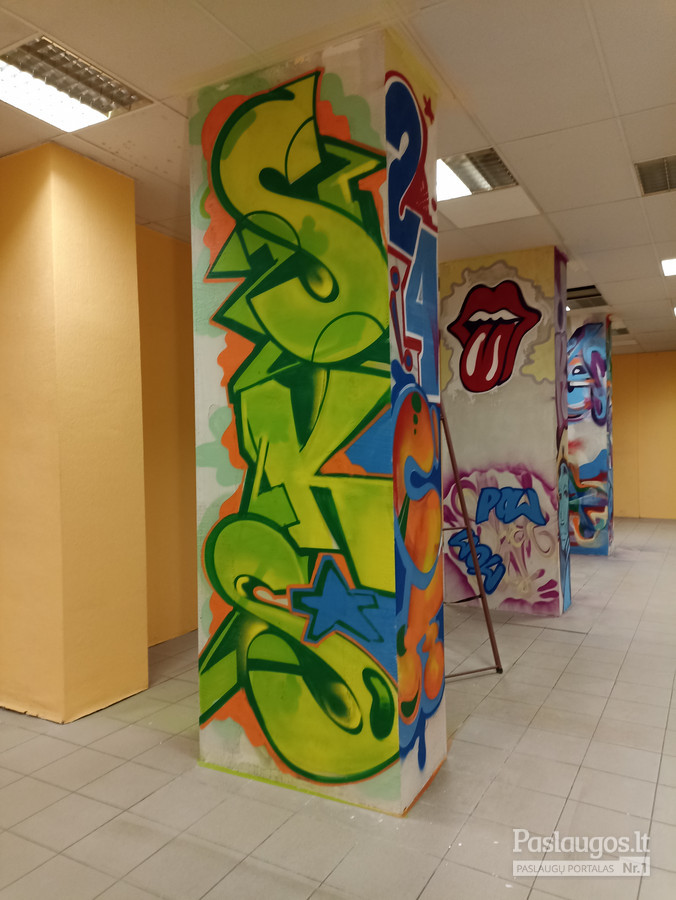 Rinalds Vanadzins Vilnius Graffiti, street art, mural art. Darbų ...