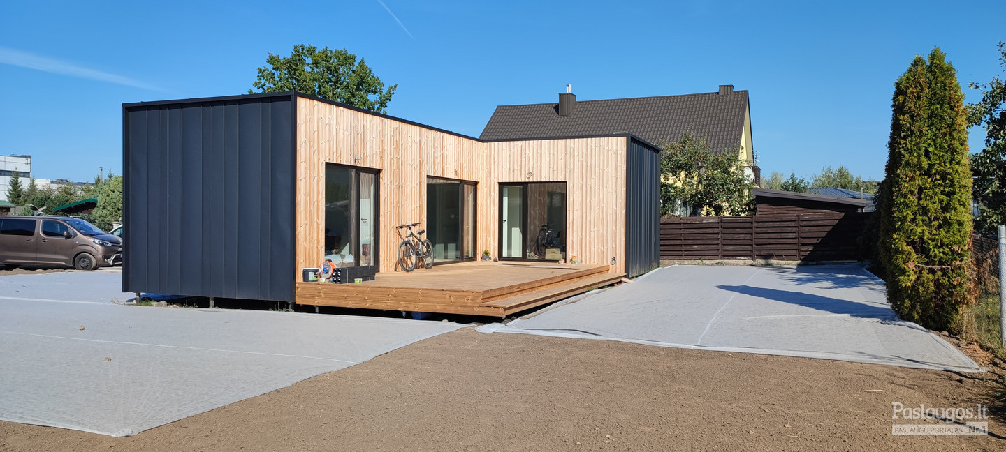 UAB "Rest modules" Kaunas Modulinis namas indvidualaus išplanavimo Darbų pavyzdžių galerija ID ...