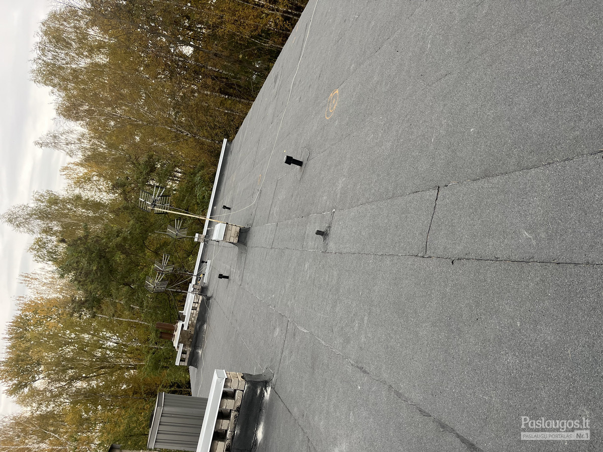 Plokščių stogų dengimas prilydoma danga - Panevėžys / Gsworkslt ...