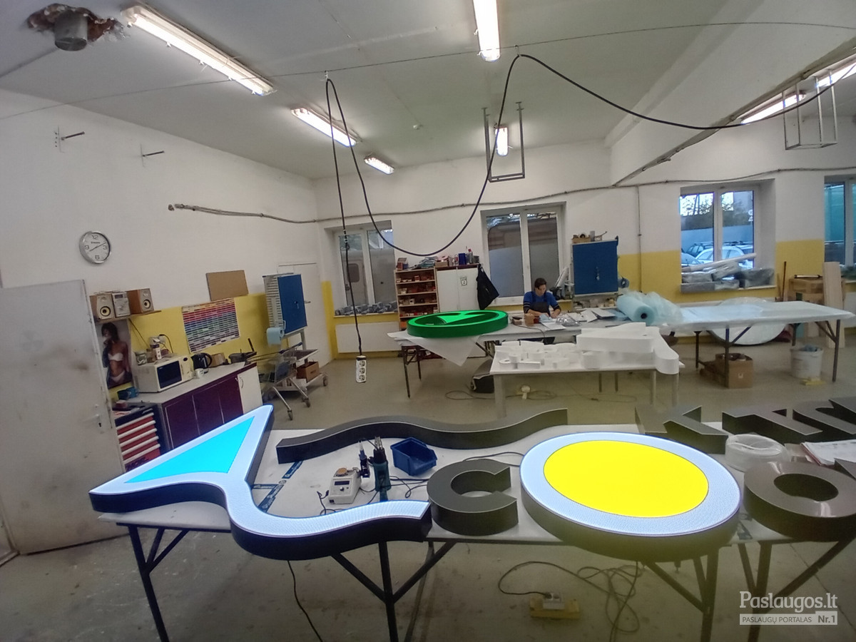 Egidijus Zilionis Kaunas Reklamos gamyba ir montavimas Darbų pavyzdžių ...