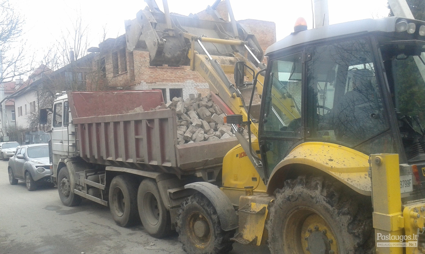 Griovimo, kasimo, statybinių atliekų išvežimas - Kaunas / griovdarbai ...