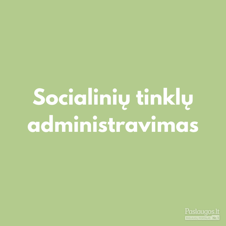 Skaitmeninis marketingas, socialinių tinklų administravimas - Vilnius / DigitalSo - Paslaugos.lt ...