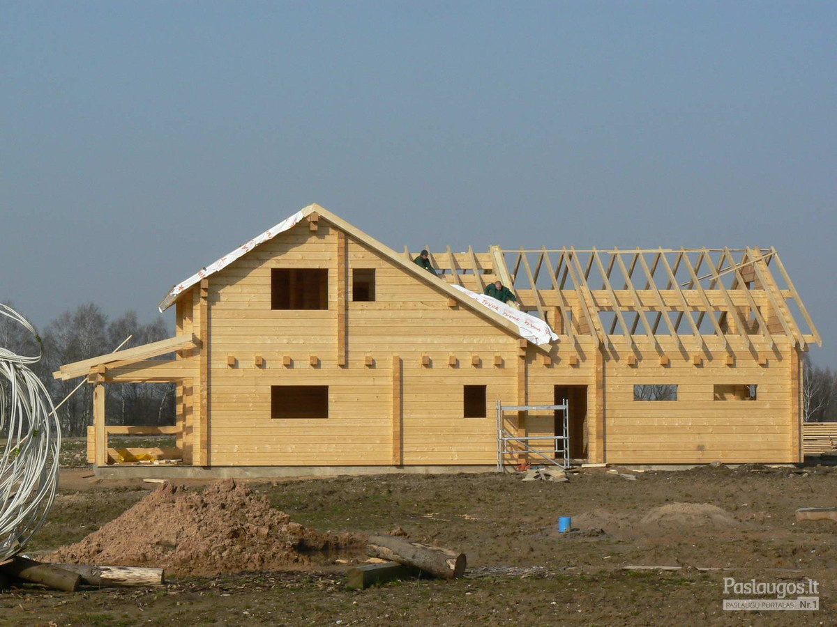 Rąstiniai namai, Mediniai namai, Remontas, Renovacija - Klaipėdos r ...