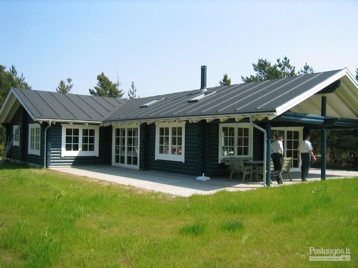 Rąstiniai namai, Mediniai namai, Remontas, Renovacija - Klaipėdos r ...