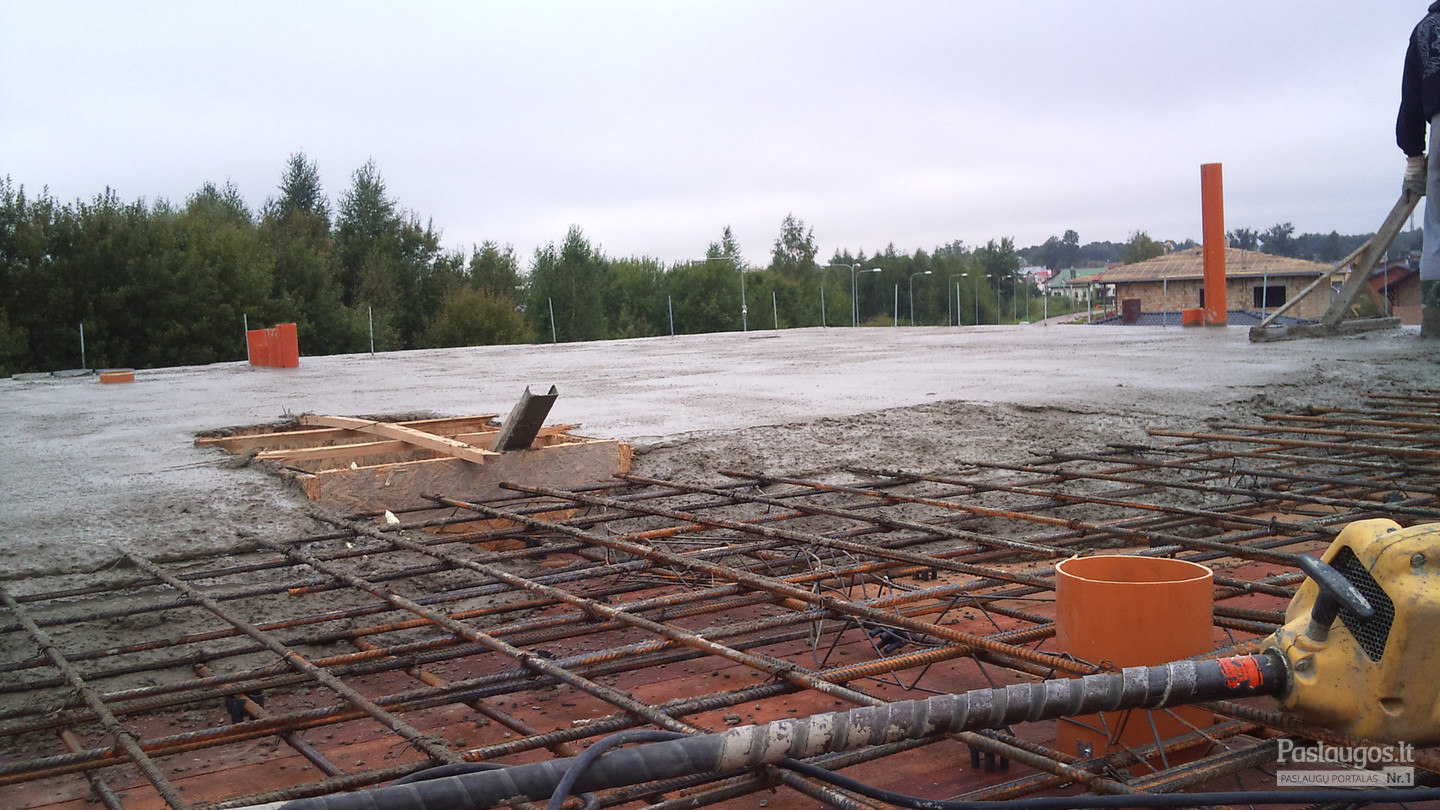 Murijimo betonavimo darbai - Kaunas / Tomas 24 - Paslaugos.lt portalas Nr.1