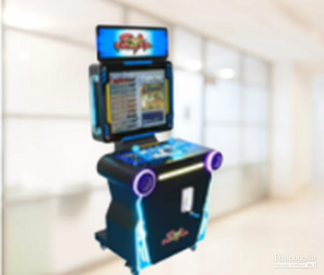 Arcade žaidimų aparatų nuoma - Vilnius / MB "Aukštyje LT" - Paslaugos ...