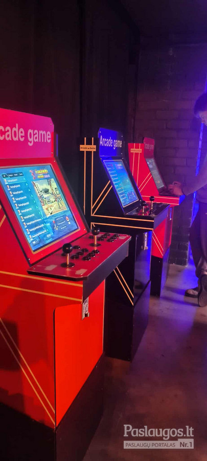 Arcade žaidimų aparatų nuoma - Vilnius / MB "Aukštyje LT" - Paslaugos ...