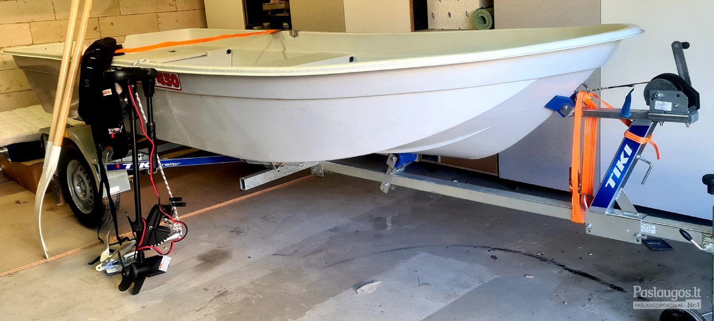 Plastikinės valties su priekaba nuoma - Šiauliai / Kristina - Paslaugos ...