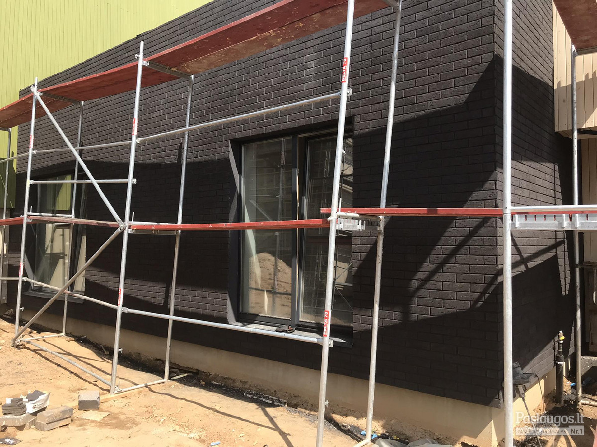 Statybos darbai Vilnius Fasado apdaila ir Šiltinimas, terasų,stoginių ...