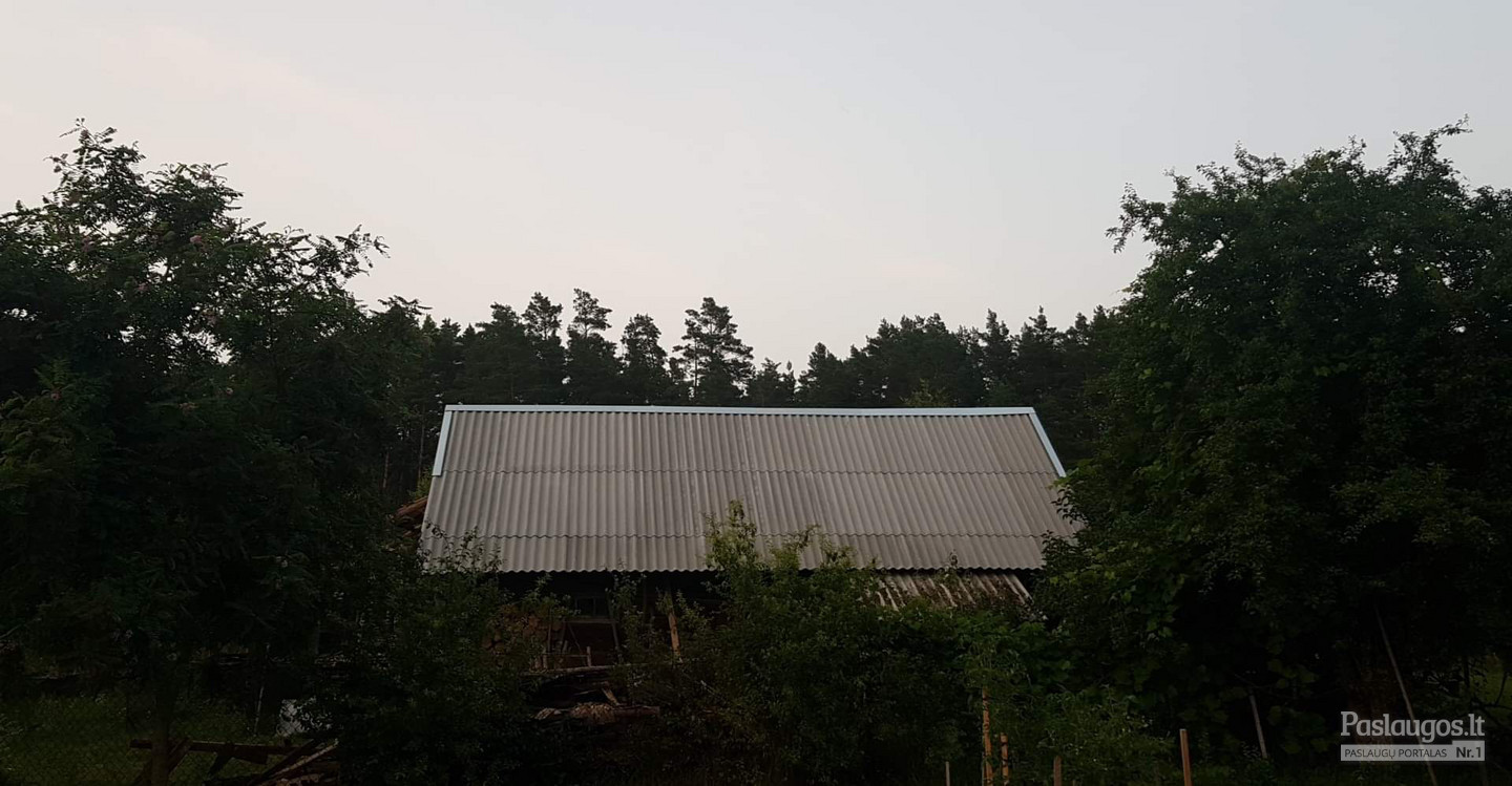 Virgio stogai Kėdainių rajonas Visu tipu šlaitiniu stogu renovacija ...