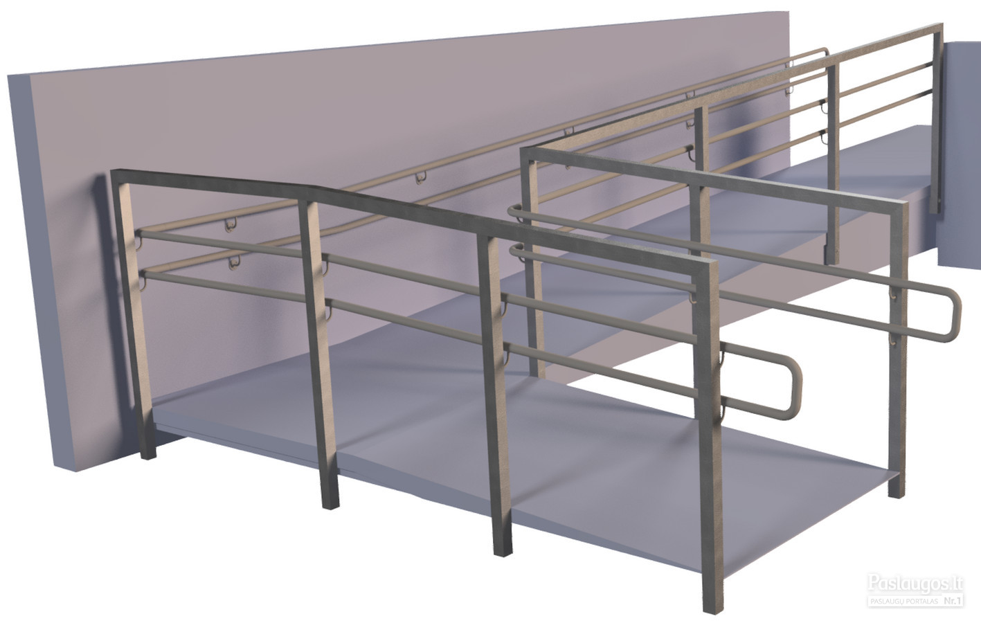 Laiptai Turėklai Tvoros Vartai Balkonai Konstrukcijos - Vilnius ...