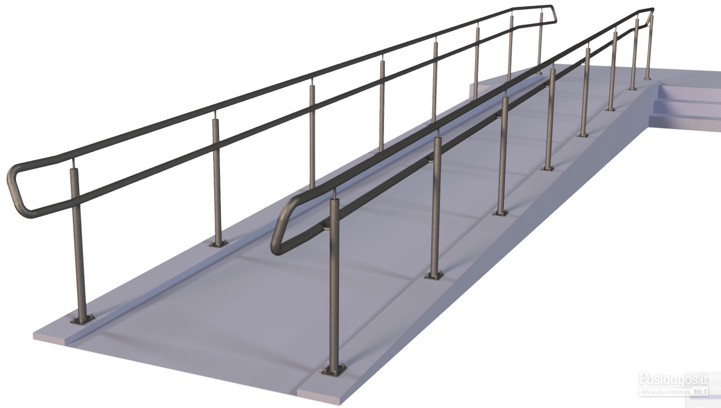 Laiptai Turėklai Tvoros Vartai Balkonai Konstrukcijos - Vilnius ...