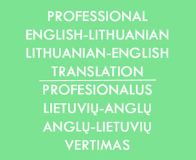 VERTIMAS RAŠTU ANGLŲ KALBA nuo 6 €/psl: kainos 2025 m. - Paslaugos.lt