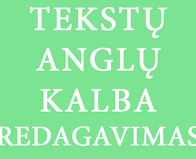 VERTIMAI ANGLŲ - LIETUVIŲ KALBOMIS nuo 6 €/psl: kainos 2025 m ...
