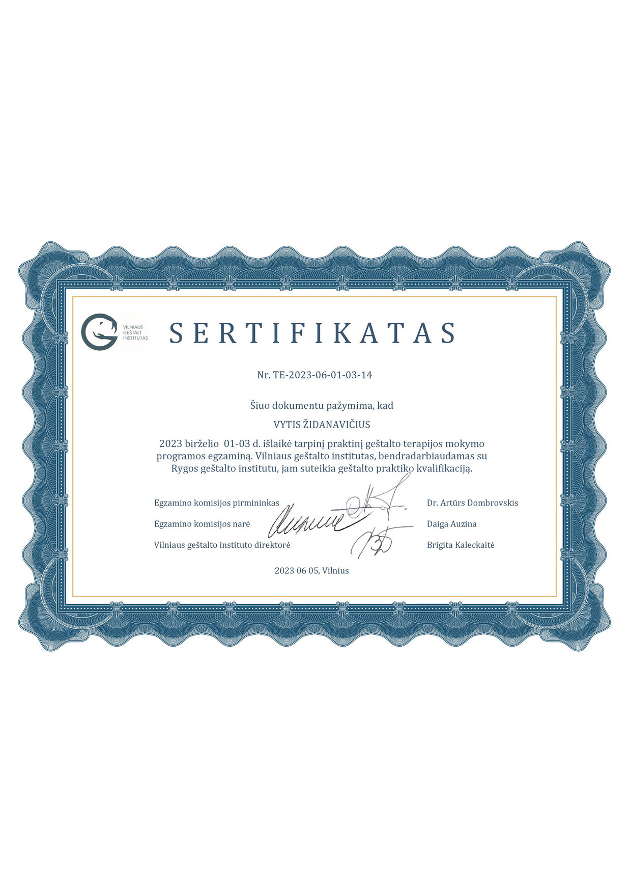 Geštalto terapija - Vilnius / Vytis Židanavičius - Paslaugos.lt portalas Nr.1