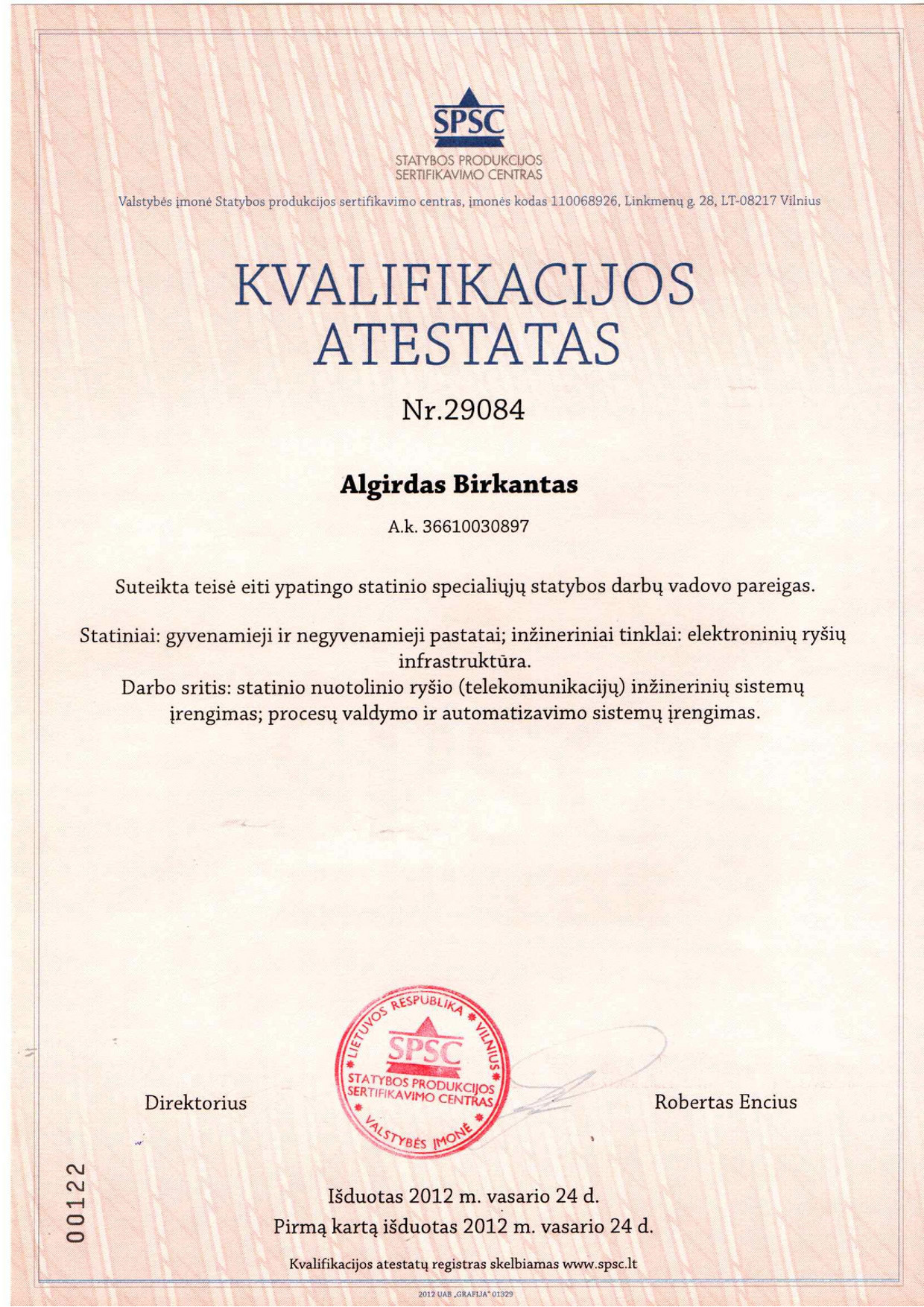 Namo pridavimas, statybos dokumentų įteisinimui parengimas. - Telšių r. / MB „Statybų pridavimas ...