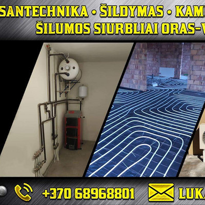 Santechnikos darbai Panevėžio rajonas Šildymo ir Šaldimo paslaugos jums ...